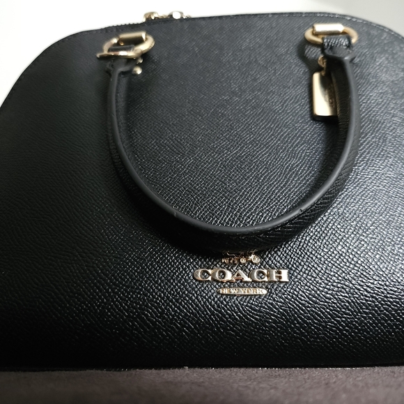 Coach | Bags | Coach Black Leather Interior Tag | Poshmark